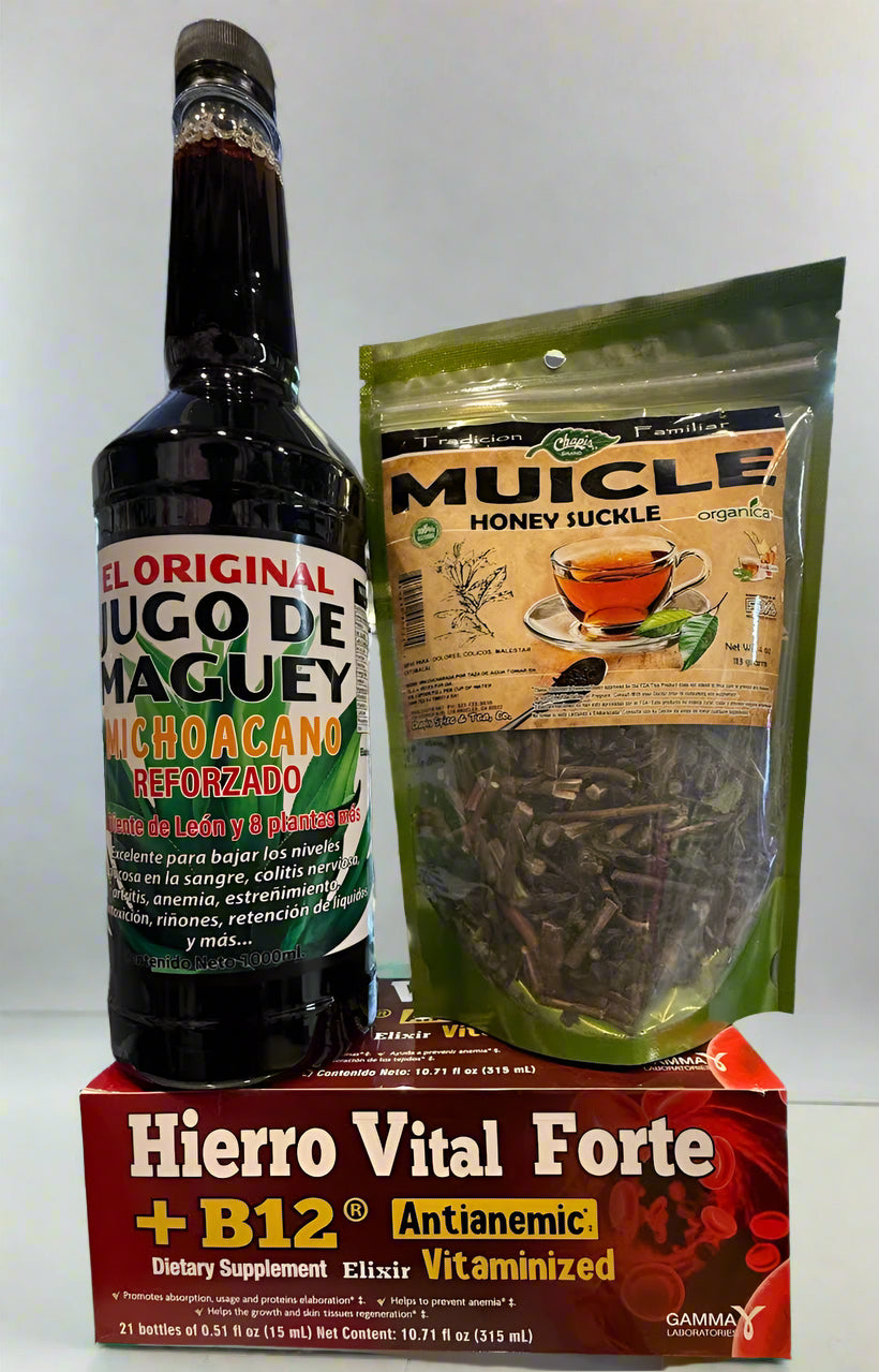 ANEMIA BUNDLE (RED BLOOD CELL DEFIENCY) – Jireh Honey Shop